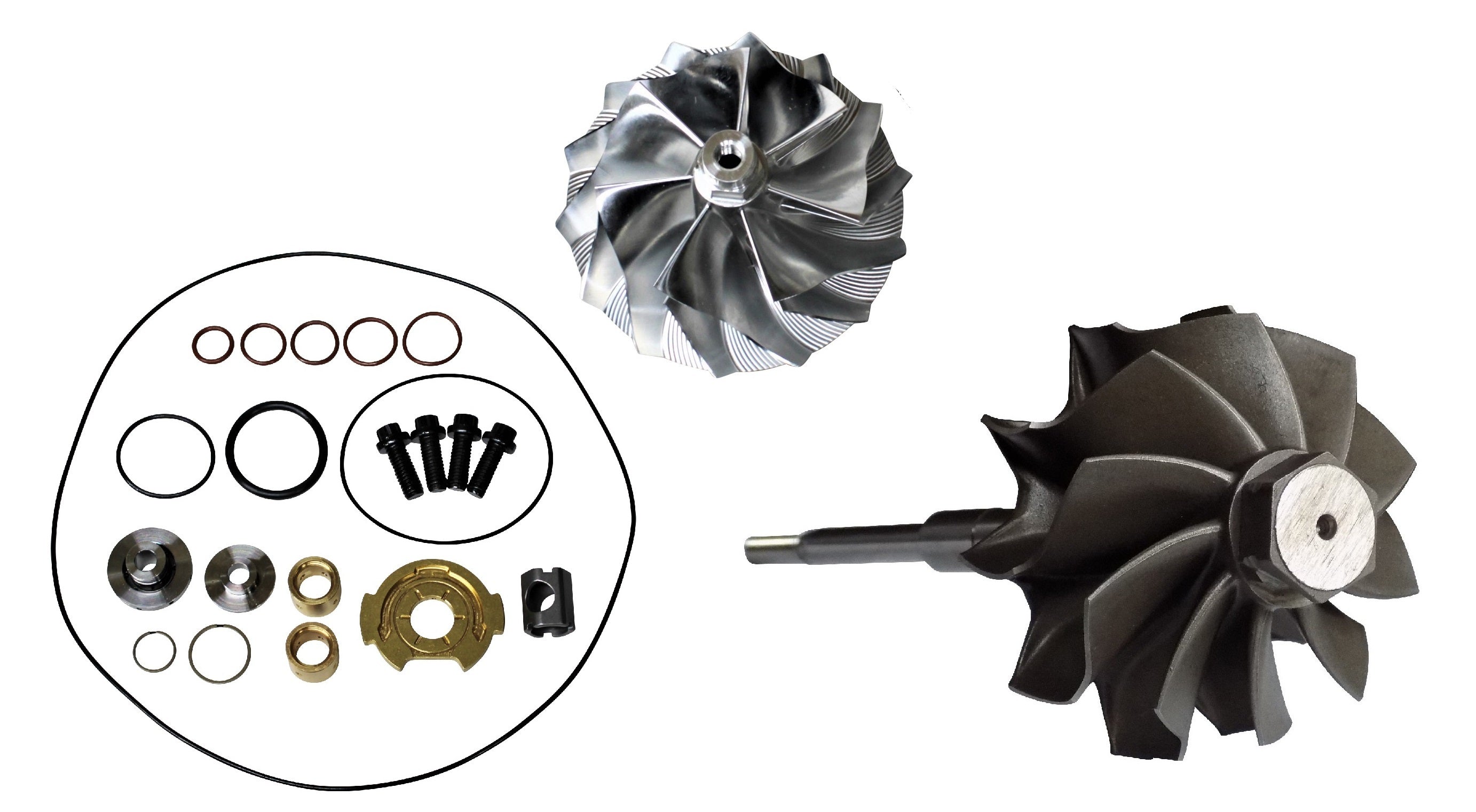 Billet Compressor Wheel for 6.0l 2005-2007 Ford Powerstroke Turbo ...