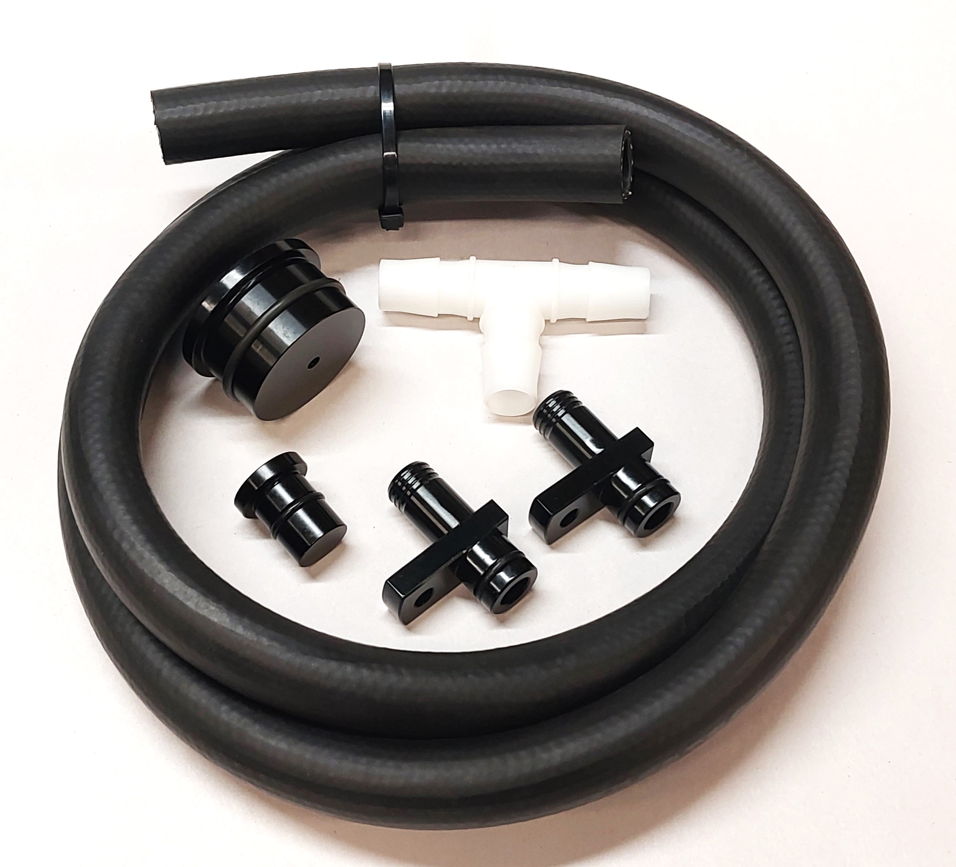 PCV Reroute Kit for 2006-2010 Chevy GMC 6.6l Duramax LBZ LMM – KB ...