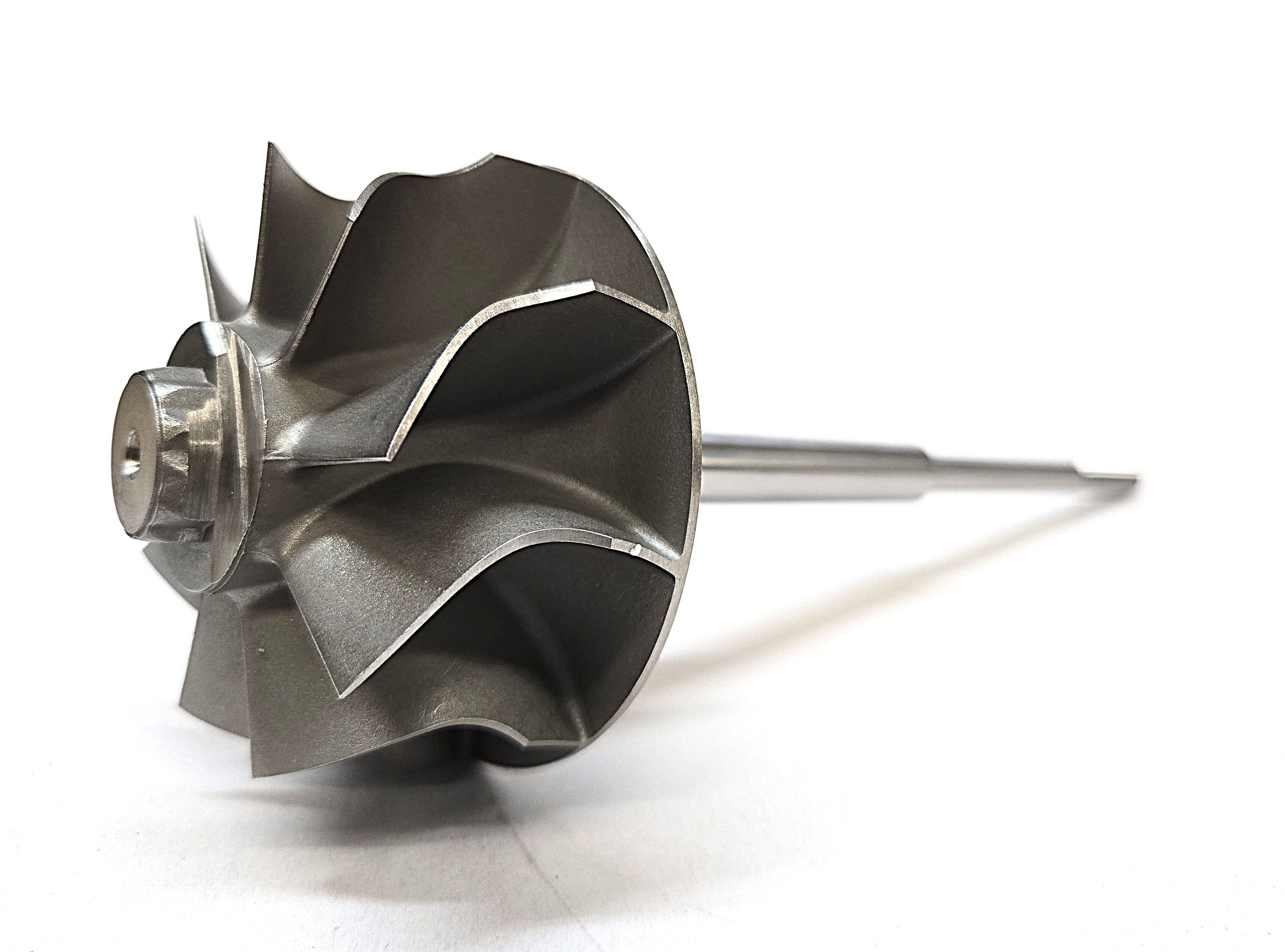 9 Blade Turbine Wheel Shaft for 6.6l Duramax L5P 2017-23 Chevy GMC Bor ...
