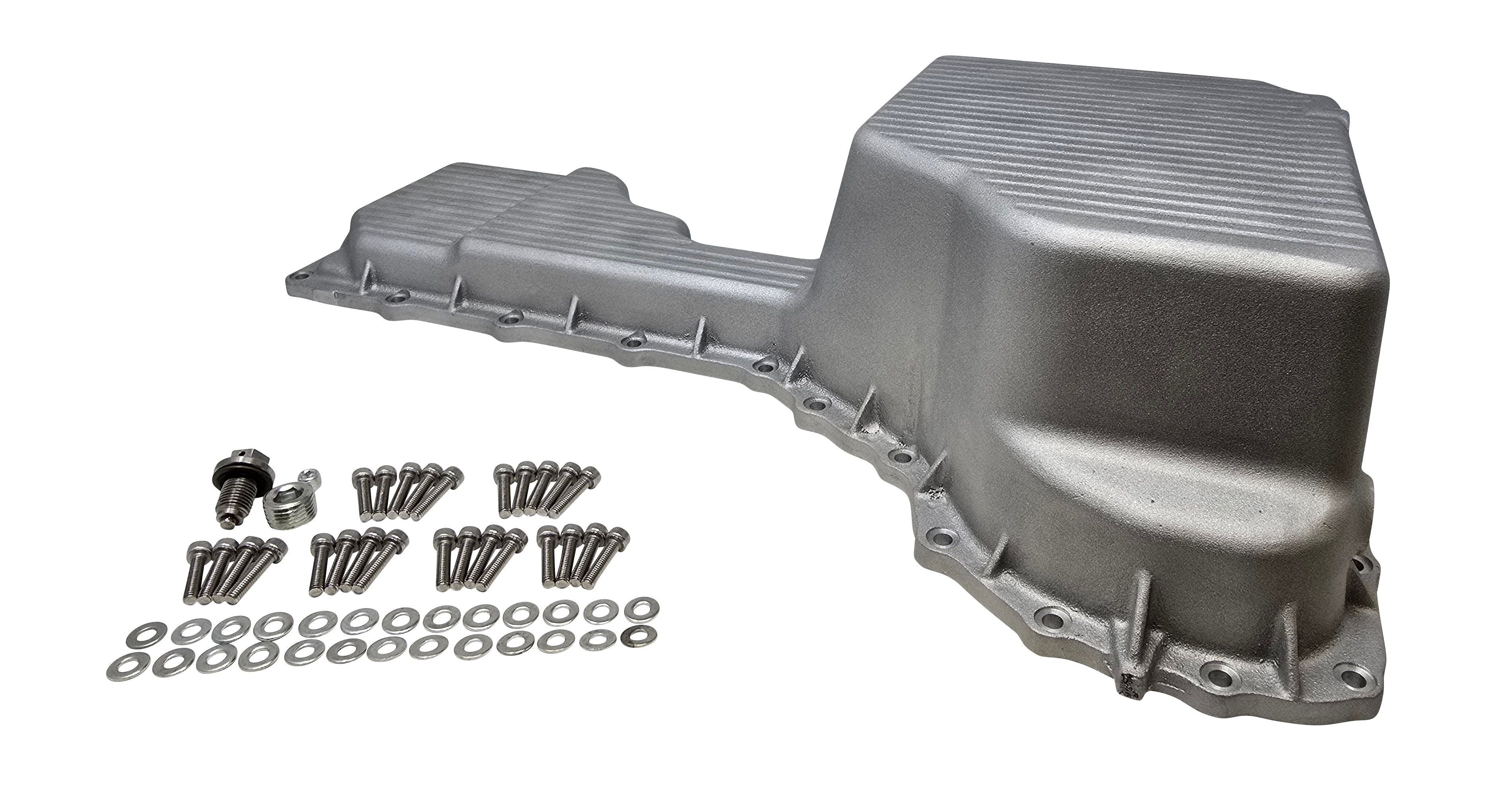 High Capacity Cast Aluminum Oil Pan for 2020-2025 6.6l Duramax L5P Che ...