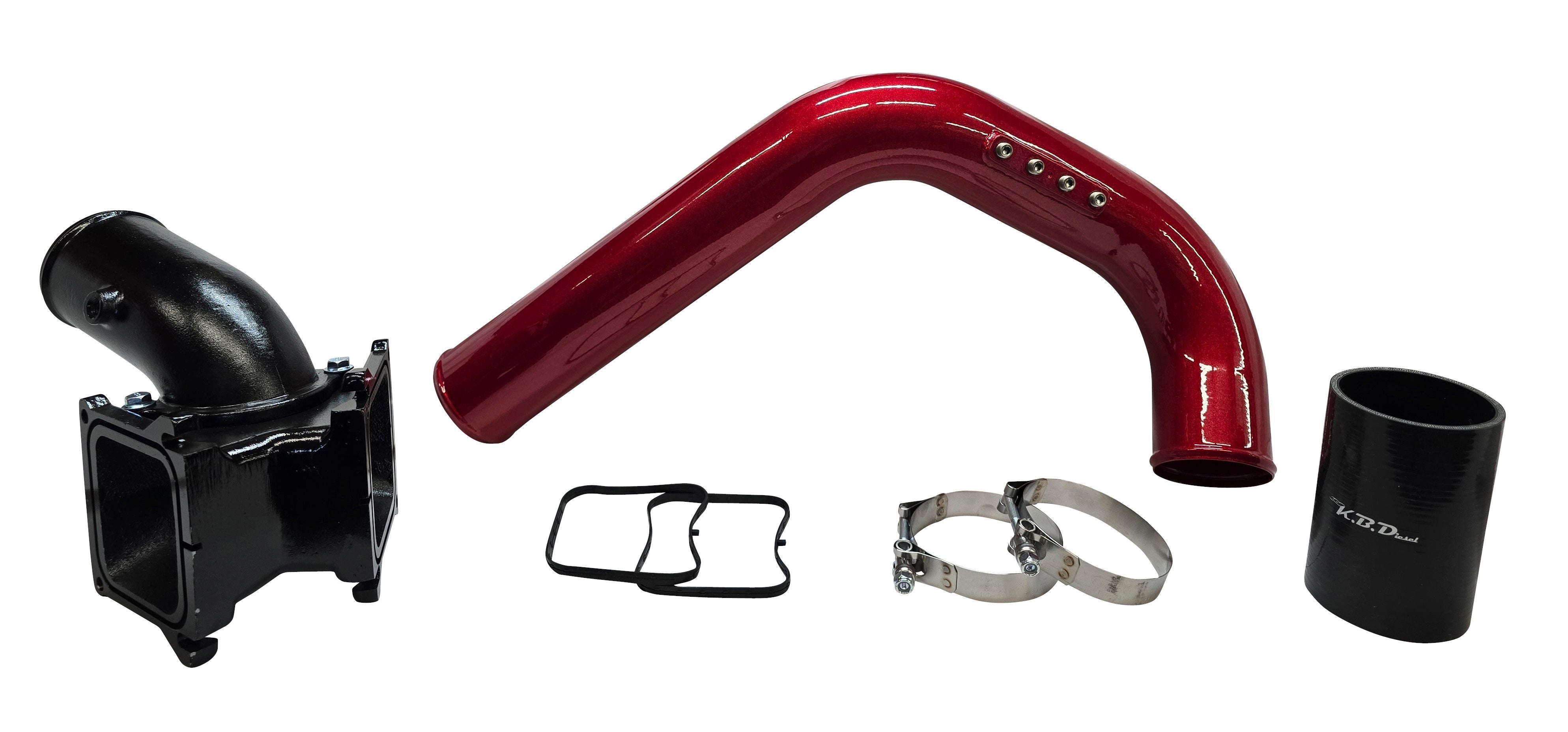 Cold Side Intercooler Pipe with Y-Bridge for 2006-2010 LBZ LMM – KB ...