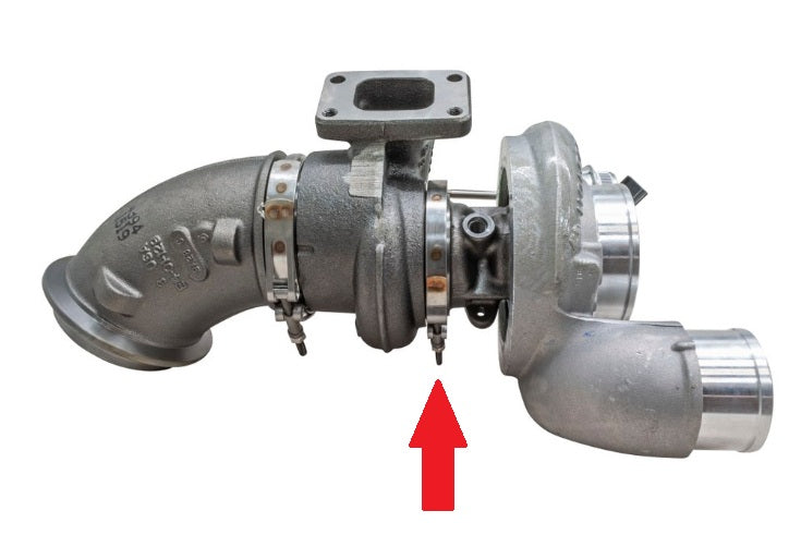 Turbo Turbine to Bearing Housing V-Band Clamp for HY35, HE341, HE351CW ...