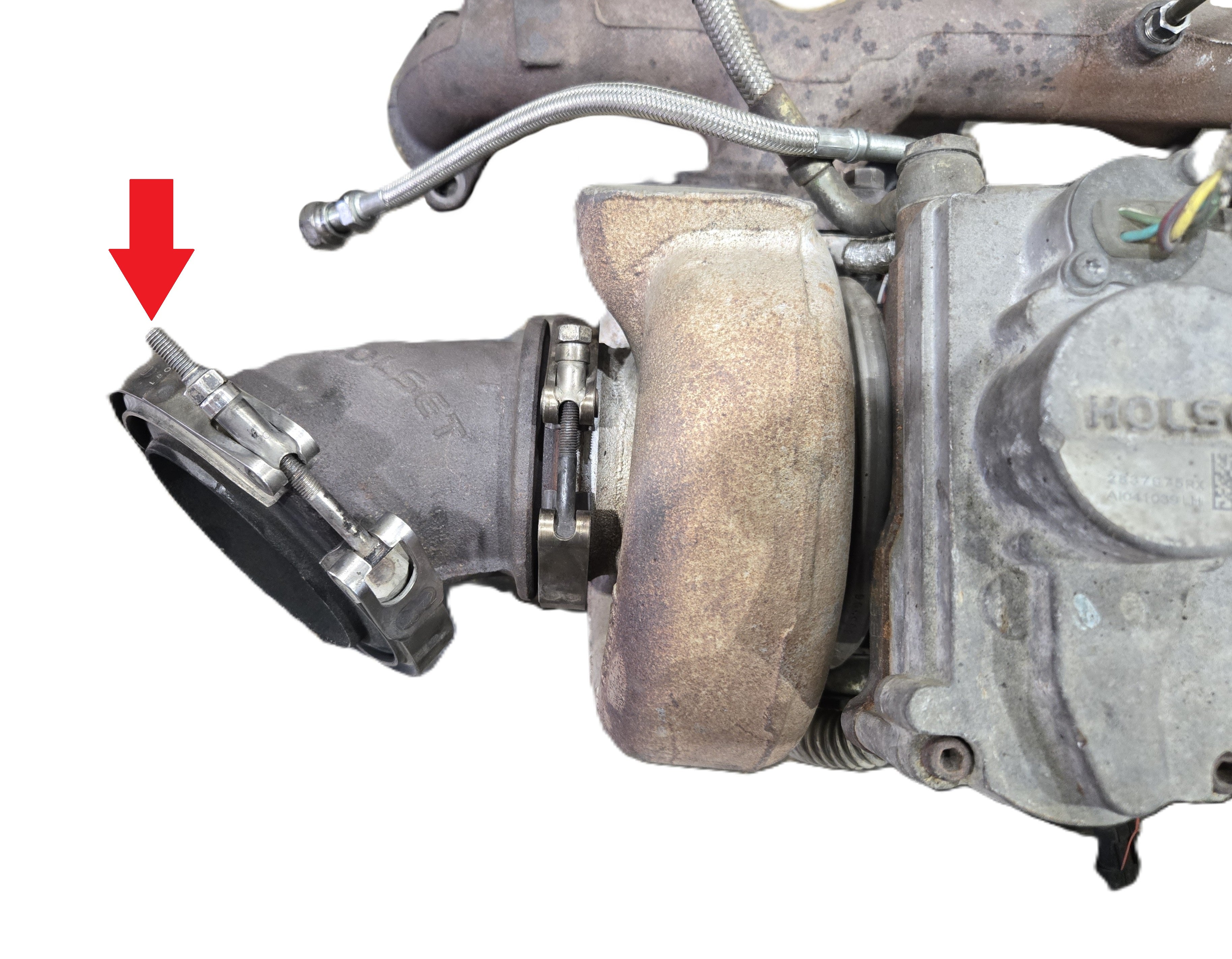 Turbo Turbine to Bearing Housing V-Band Clamp for HY35, HE341, HE351CW ...